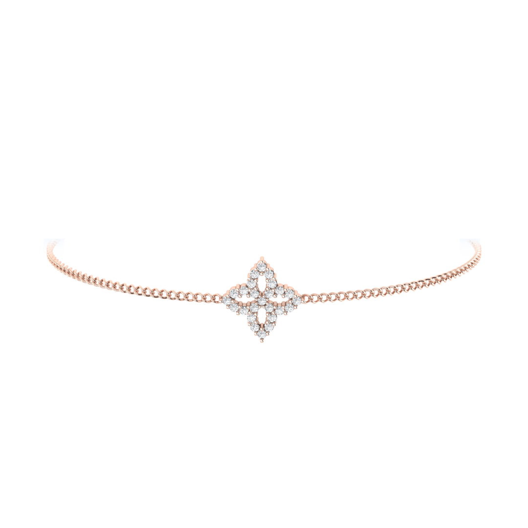 Azalea Bracelet Rosegold Rena Diamonds